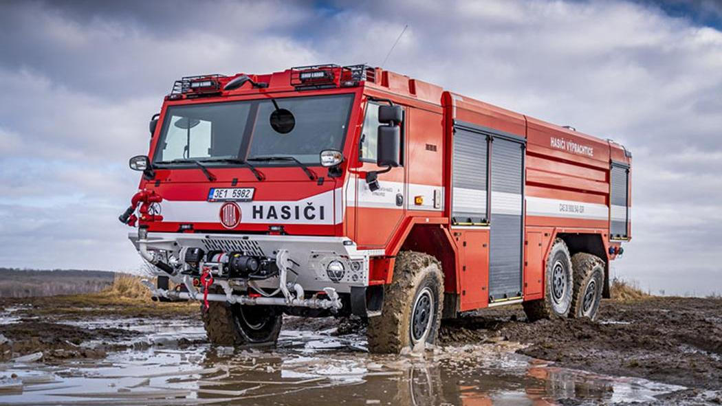 INFO.CZ | Tatra Trucks dodá českým hasičům až sto nových vozů Tatra Terra