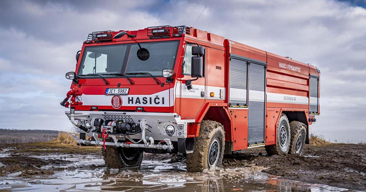 INFO.CZ | Tatra Trucks dodá českým hasičům až sto nových vozů Tatra Terra