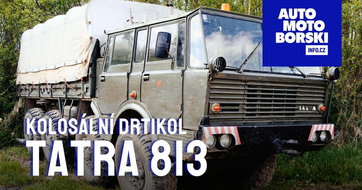 INFO.CZ | Tatra 813: Archetypální vojenská osmikolka projede všechno a ...